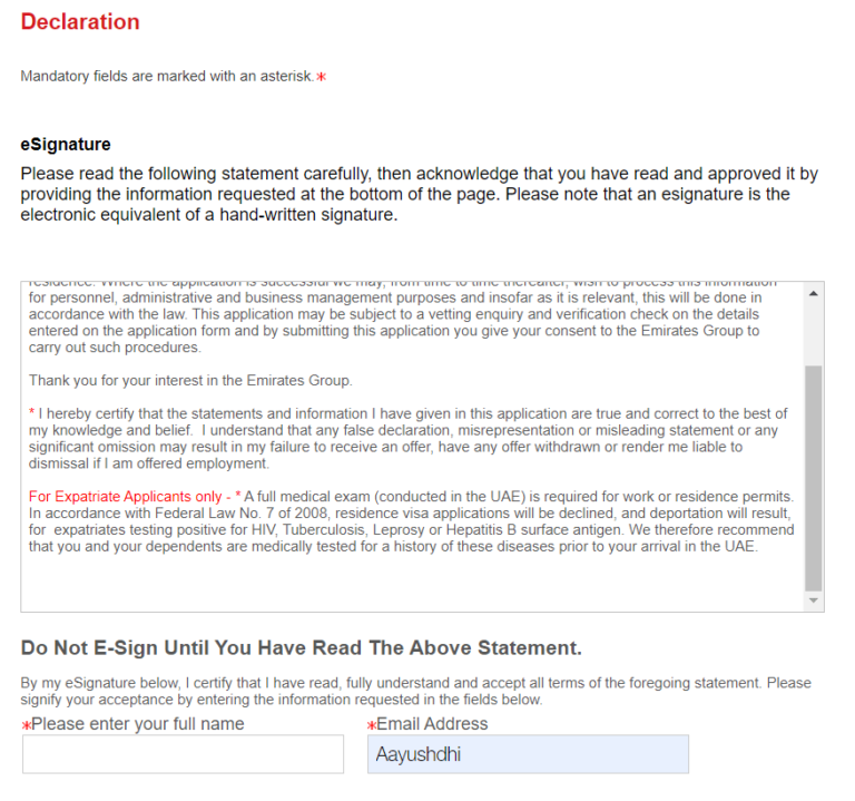 How to Apply for Emirates Cabin Crew Job Online: Step-by-Step ...